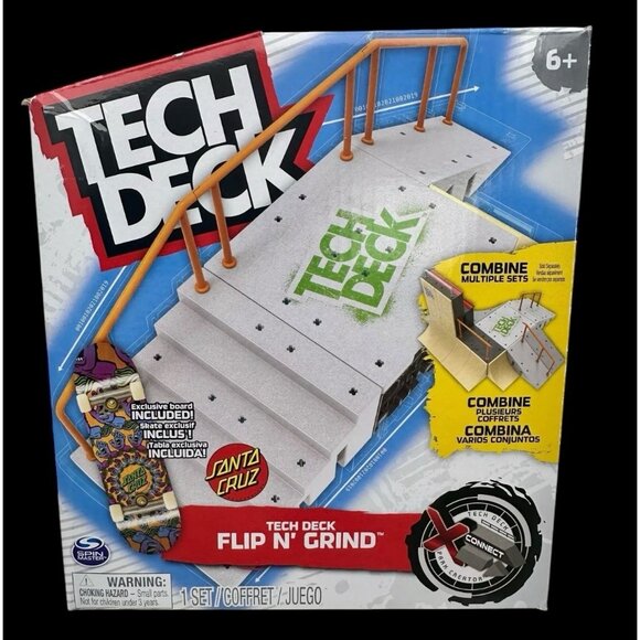 Tech Deck | Toys | Tech Deck Flip N Grind Xconnect Park Creator ...
